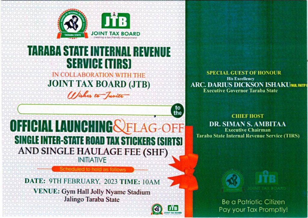 Official Launching & Flag-Off Single Inter-State Road Tax Stickers ...
